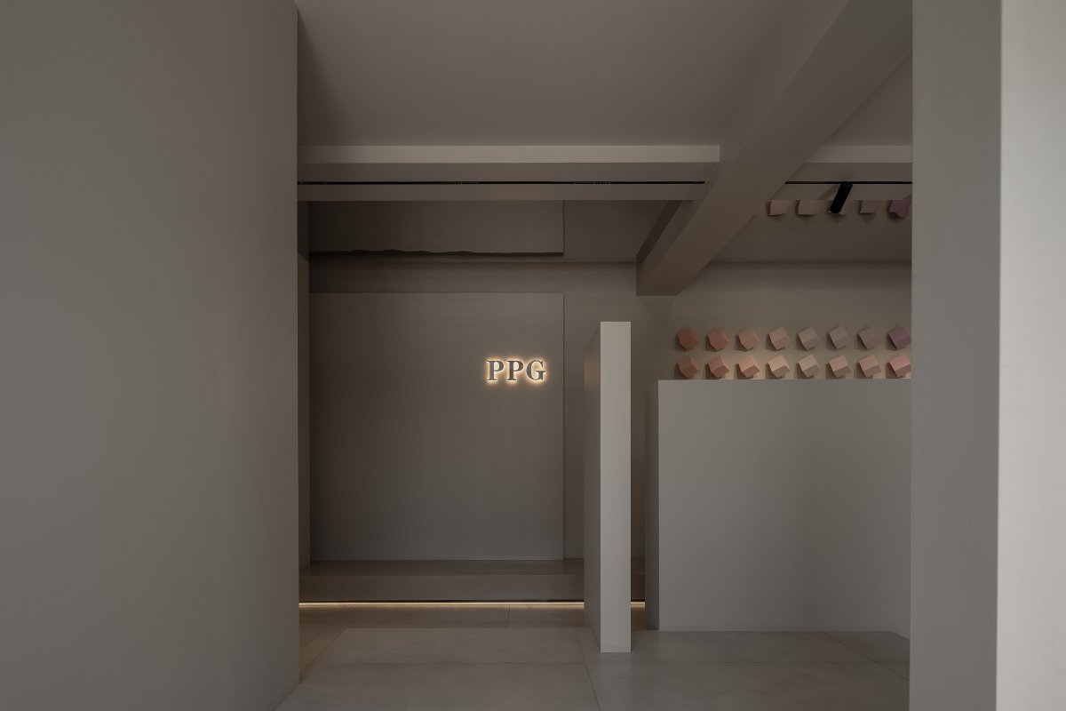 YinjiSpace - Chenyii Space Design Office x PPG Master Paint Exhibition Hall